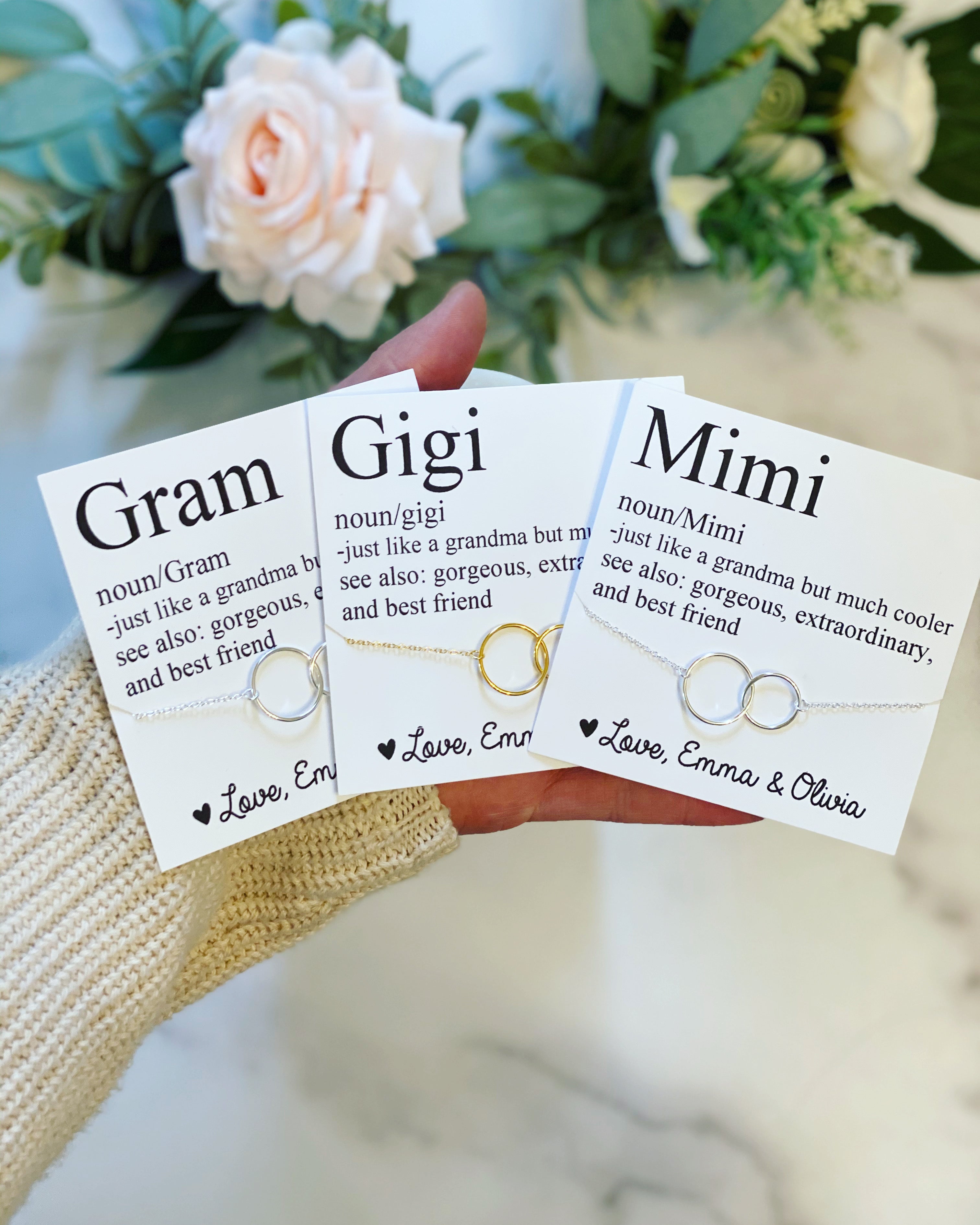 Mother's day necklace for grandma store