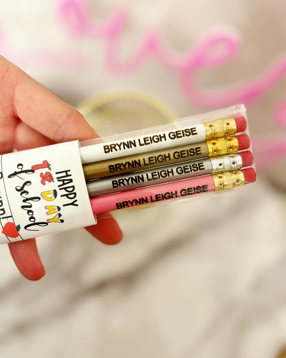 Engraved Pencils Back to School gift! Child's Name personalized! – Love ... Engraved Pencils Back to School gift! Child's Name personalized! – Love ...
