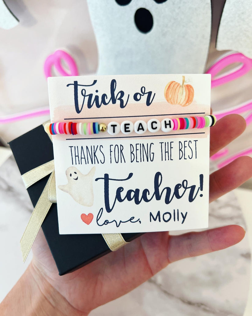FAST SHIP!! Trick or TEACH Fall/Halloween Teacher gift! TOP SELLER 202 ...