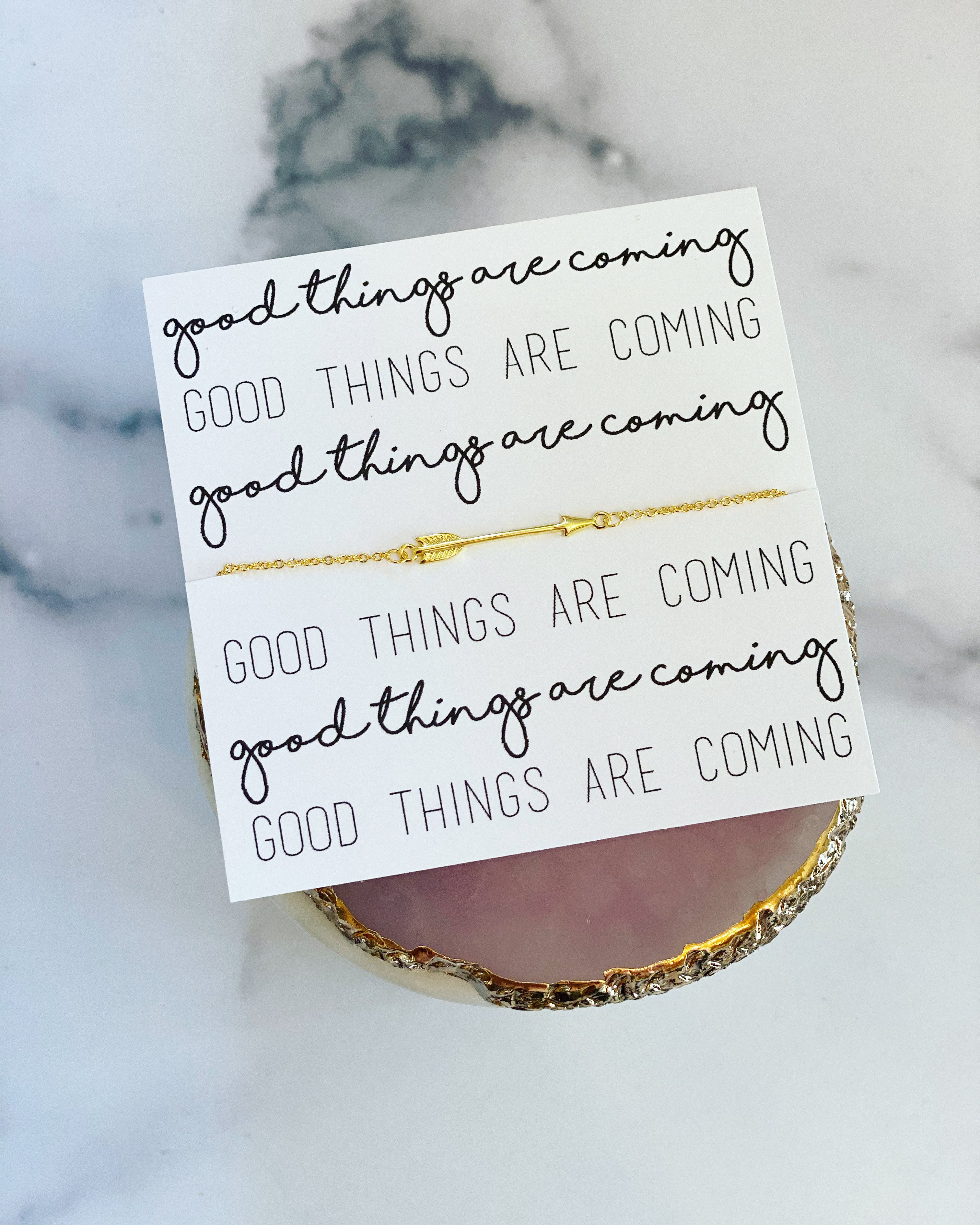 Arrow Necklace Encouragement Gift – Love Leigh Gift Co.