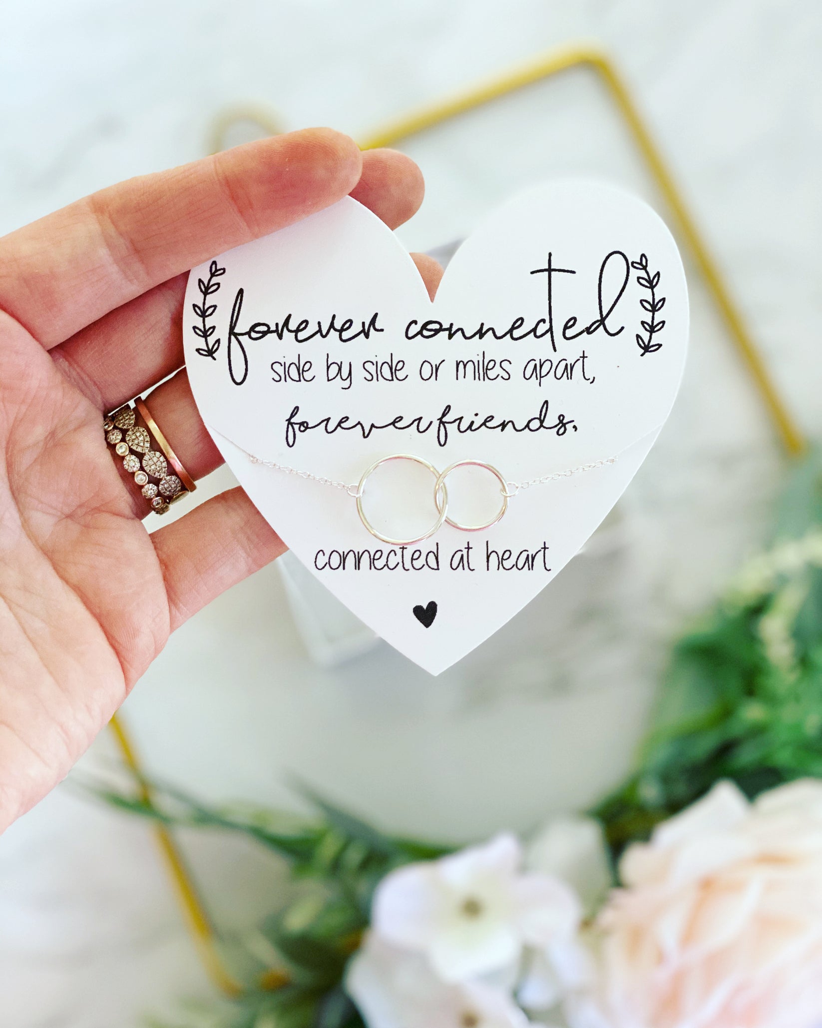 Infinity Best Friend Necklace – Love Leigh Gift Co.