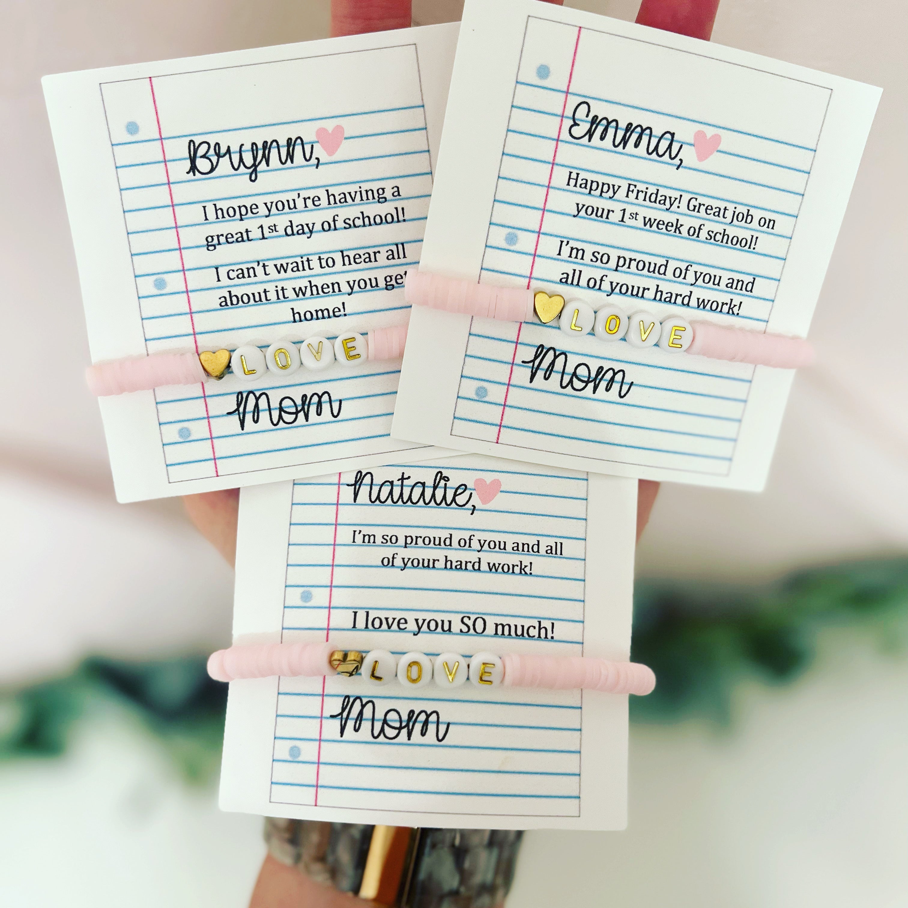 Lunch Box Note & Bracelet – Love Leigh Gift Co.