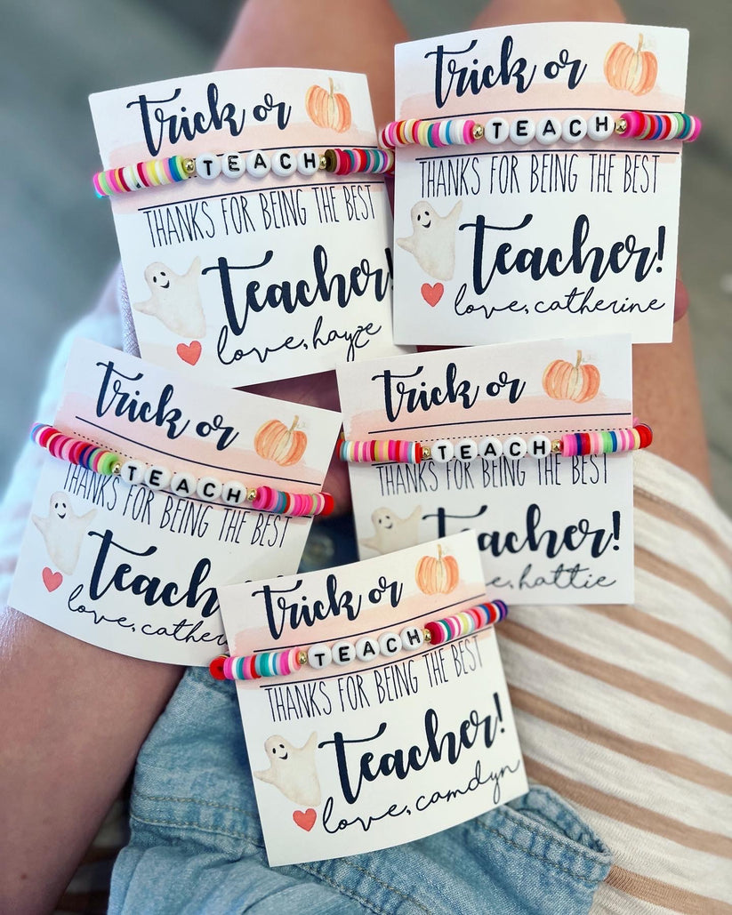 FAST SHIP!! Trick or TEACH Fall/Halloween Teacher gift! TOP SELLER 202 ...