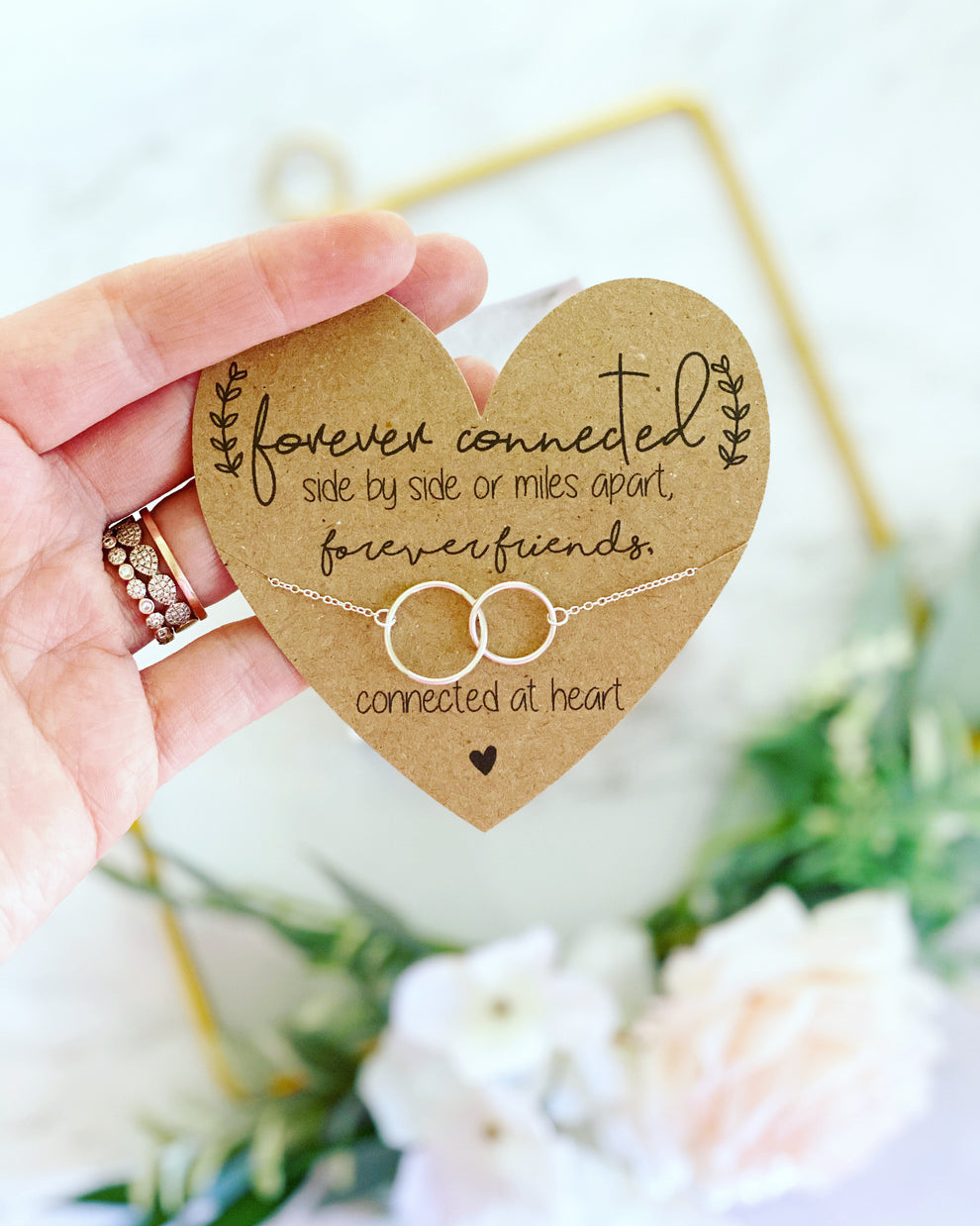 Infinity Best Friend Necklace – Love Leigh Gift Co.