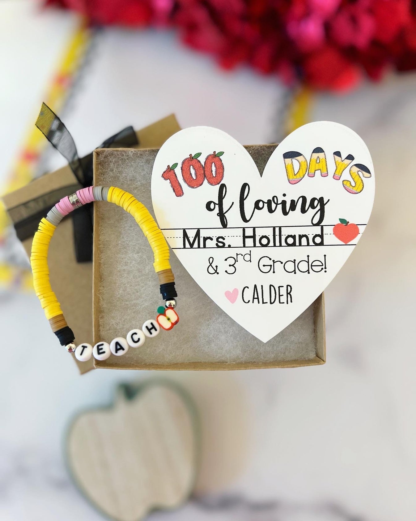 100th Day of School Teacher Appreciation Gift – Love Leigh Gift Co.