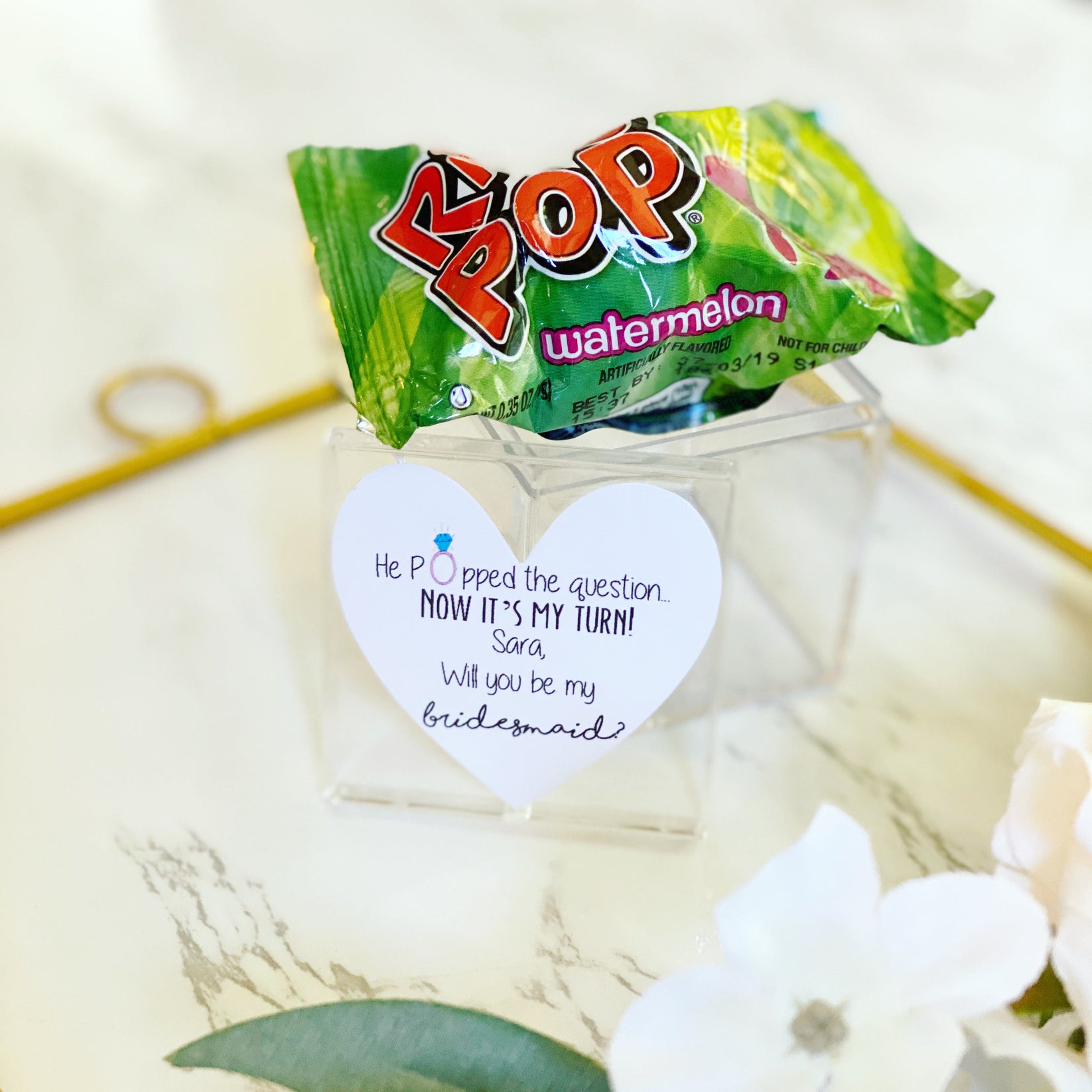 Pop the Question Ring Pop Gift – Love Leigh Gift Co.