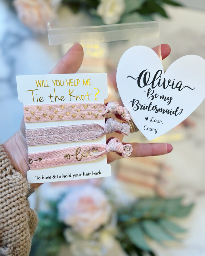 NEW! Tie The Knot Hair Tie Packs – Love Leigh Gift Co.