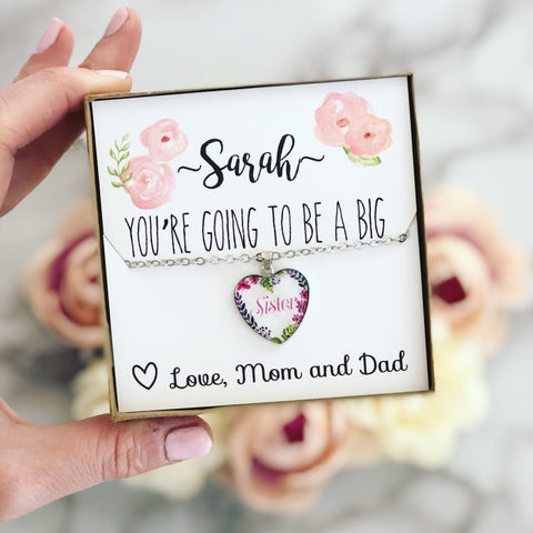 Big Sister Necklace – Love Leigh Gift Co.