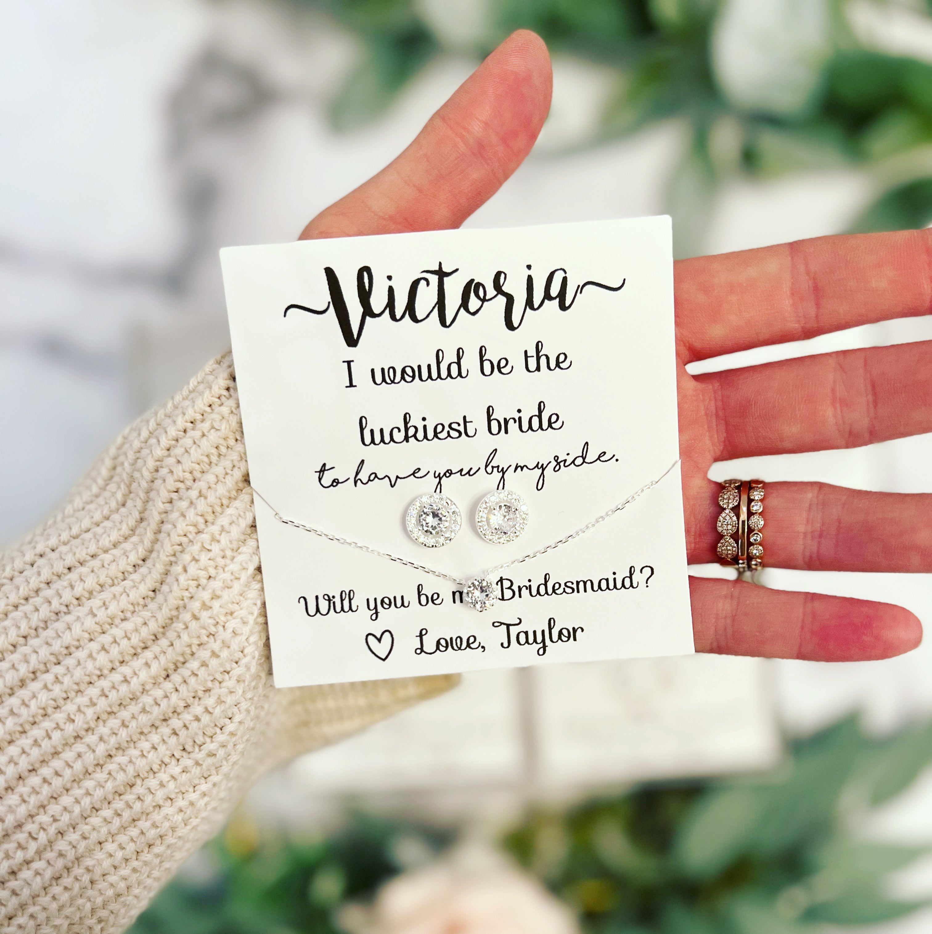 Luckiest Bride Bridal Party Gift Set – Love Leigh Gift Co.
