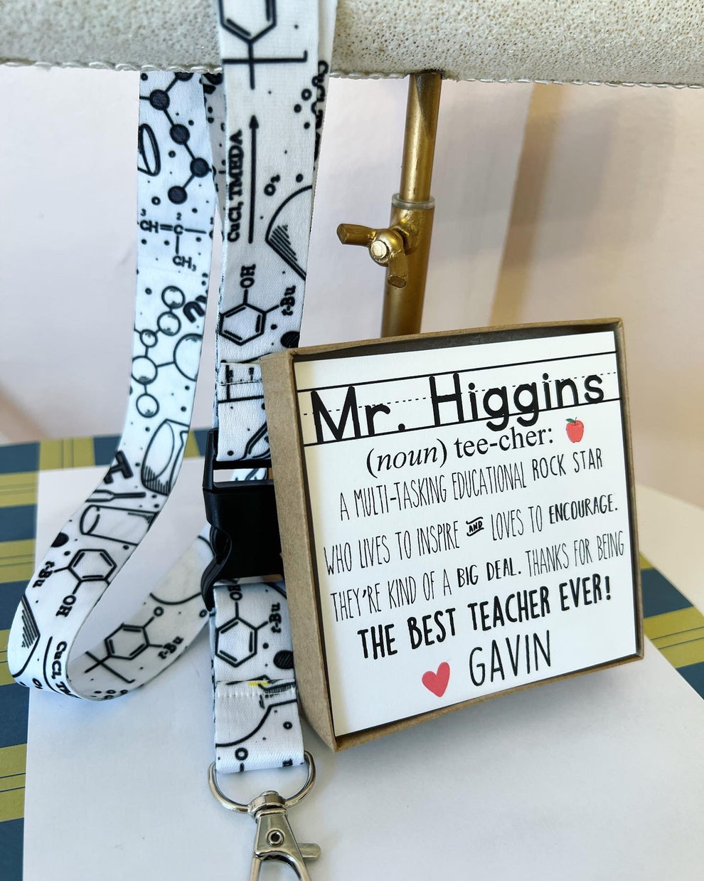 Science/Math Lanyard Gift Teacher Appreciation Gift – Love Leigh Gift Co.