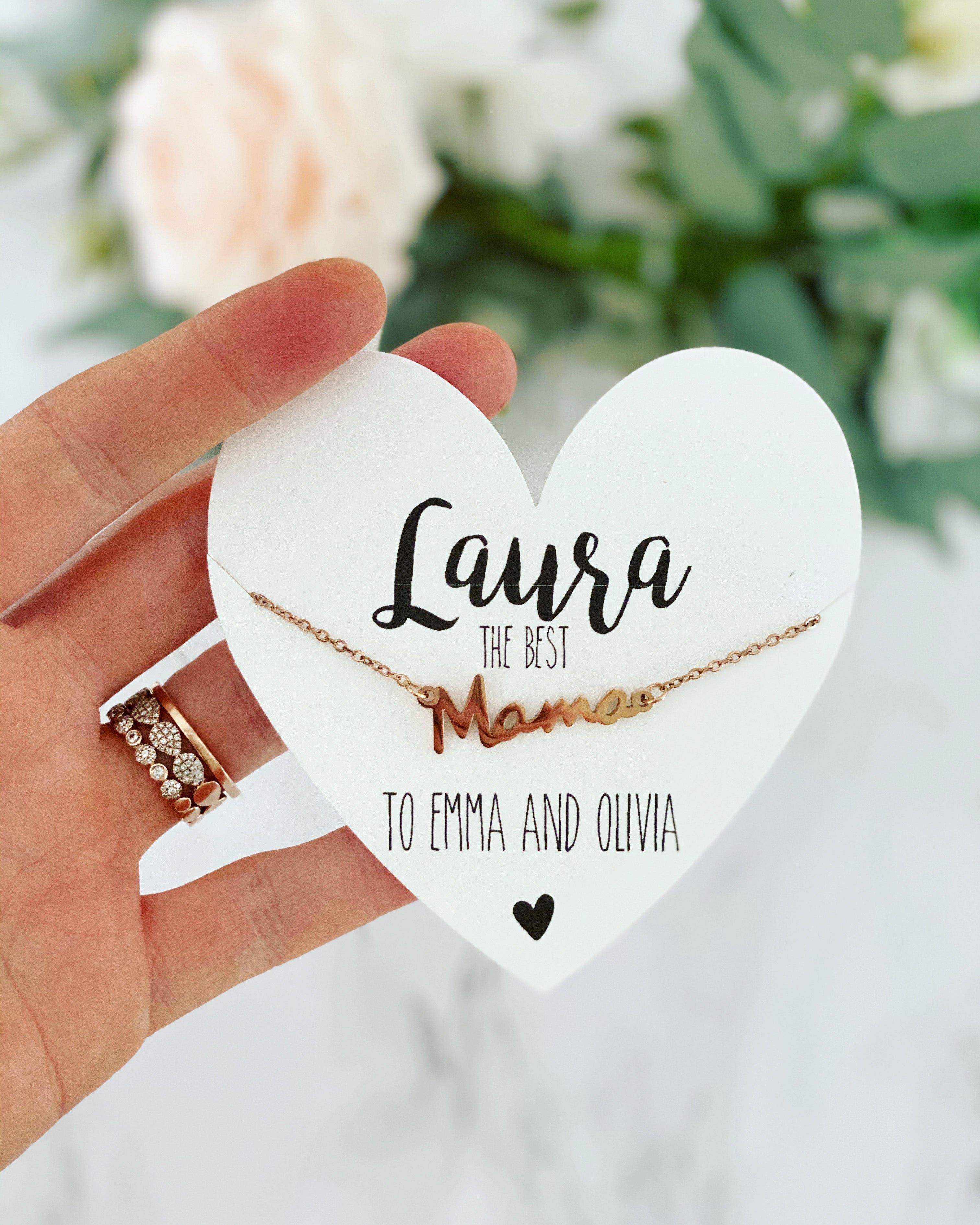Best Mama! Necklace for Mom – Love Leigh Gift Co.
