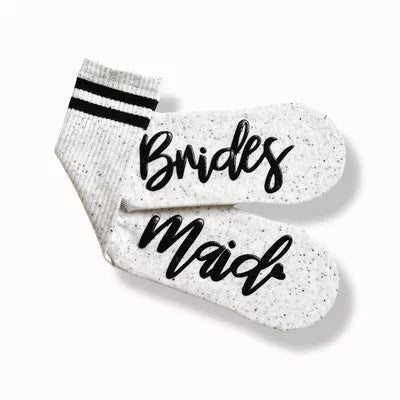 Bridesmaid Proposal Box with Socks, Glasses & Necklace – Love Leigh ...
