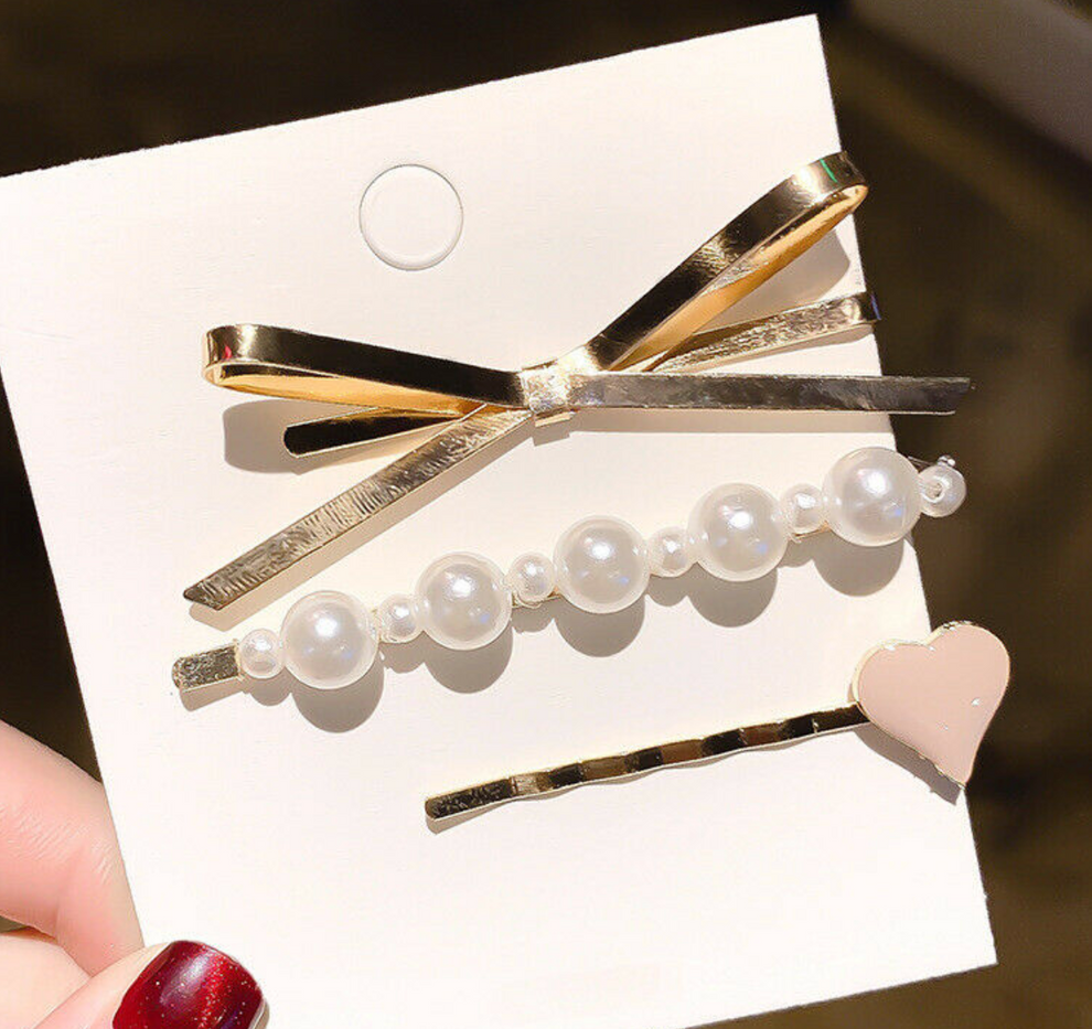 Set of 3 Hair Pins – Love Leigh Gift Co.